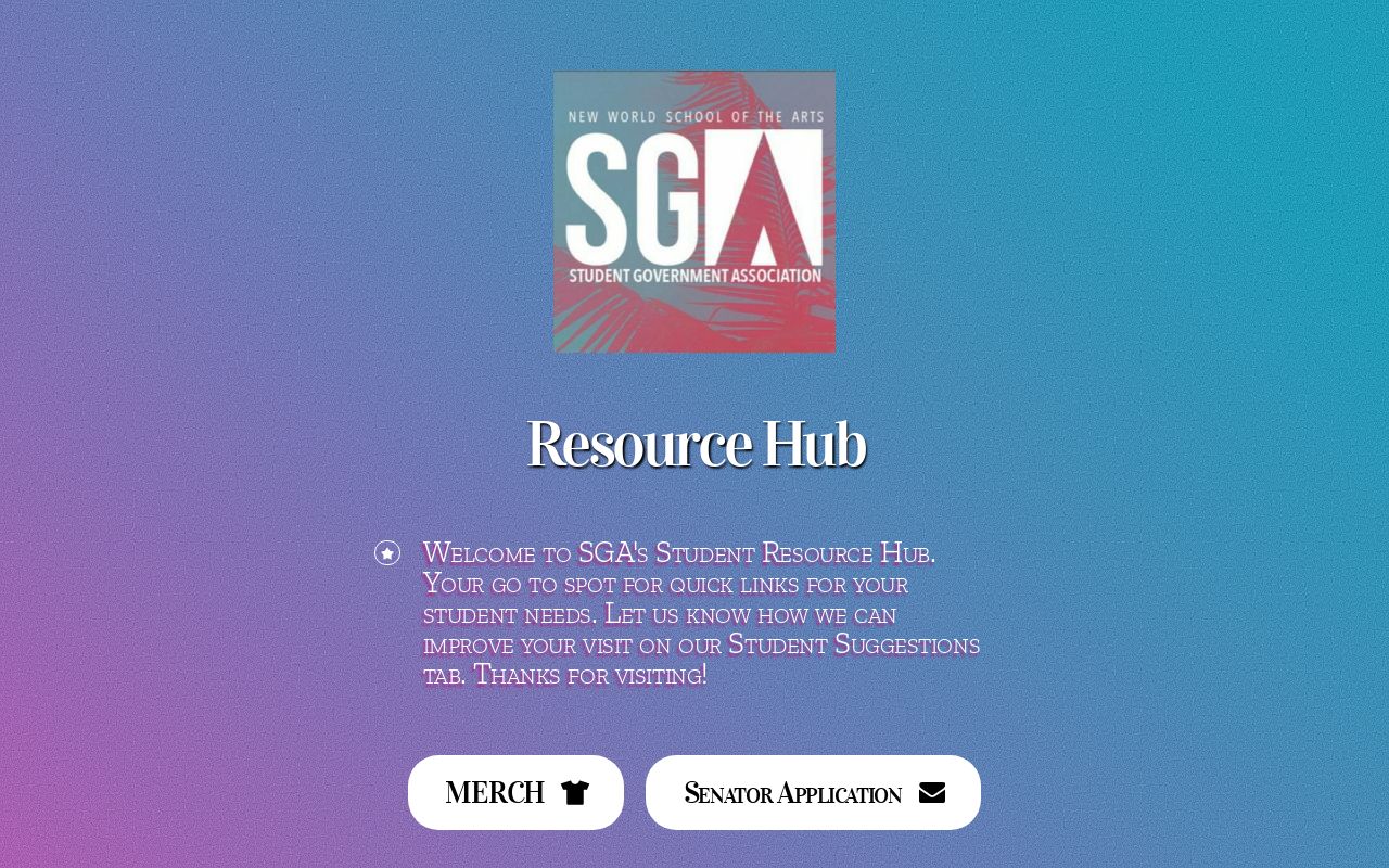 NWSA SGA Resource Hub